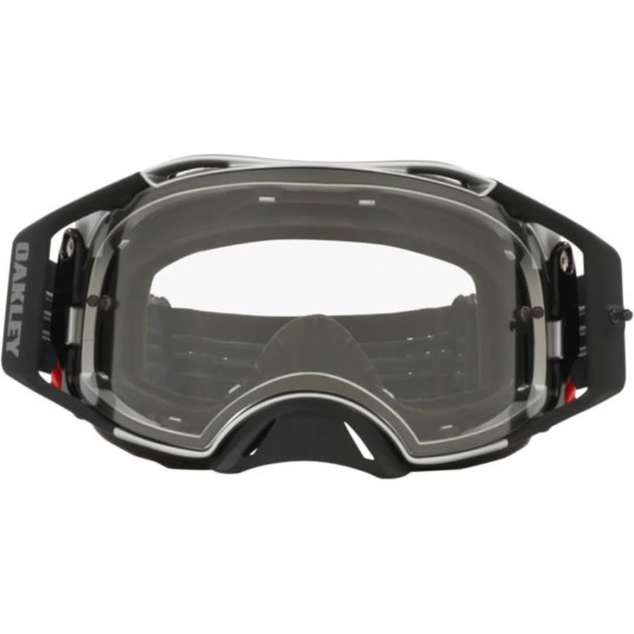 Masque OAKLEY Airbrake MX Tuff Blocks Black Gunmetal écran transparent ...