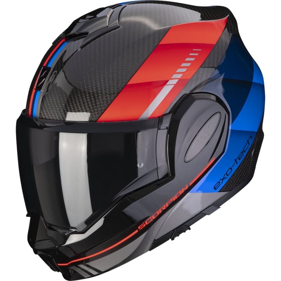 Casque Modulable Scorpion Exo-Tech Evo Carbon Genus - Moto Expert
